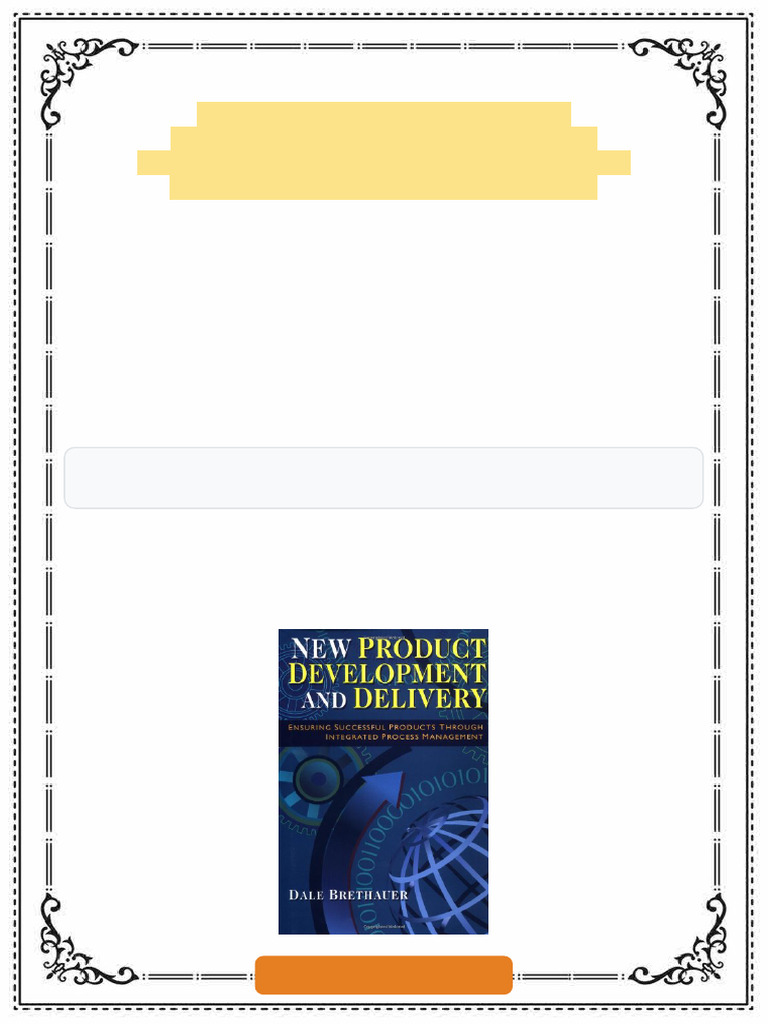 New Product Development and Delivery Ensuring Successful Products ...