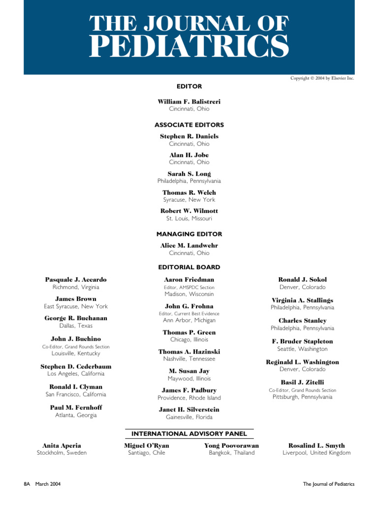 Editorial Board Ympd | PDF