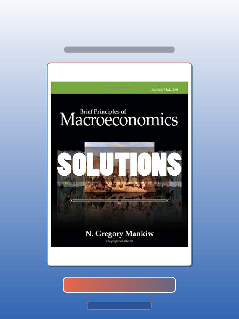 Test Bank of Brief Principles of Macroeconomics 7 Ed Gregory Mankiw ...