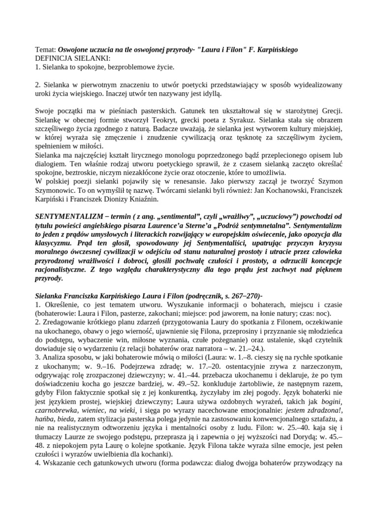 Franciszek Karpiński | PDF