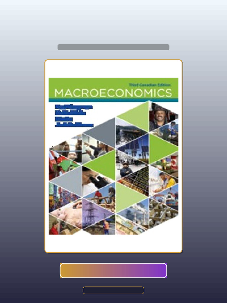 Macroeconomics 3rd Canadian Edition Paul Krugman Robin Wells Iris Au ...