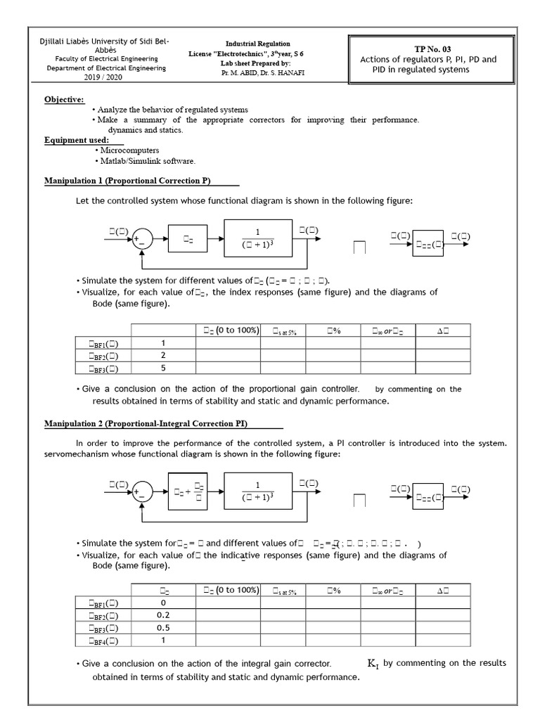 Lab Sheet 03.pdf | PDF | Computer Engineering | Control Theory