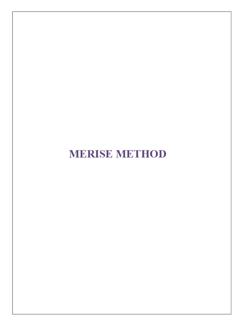 Merise Course | PDF | Conceptual Model | Data Model