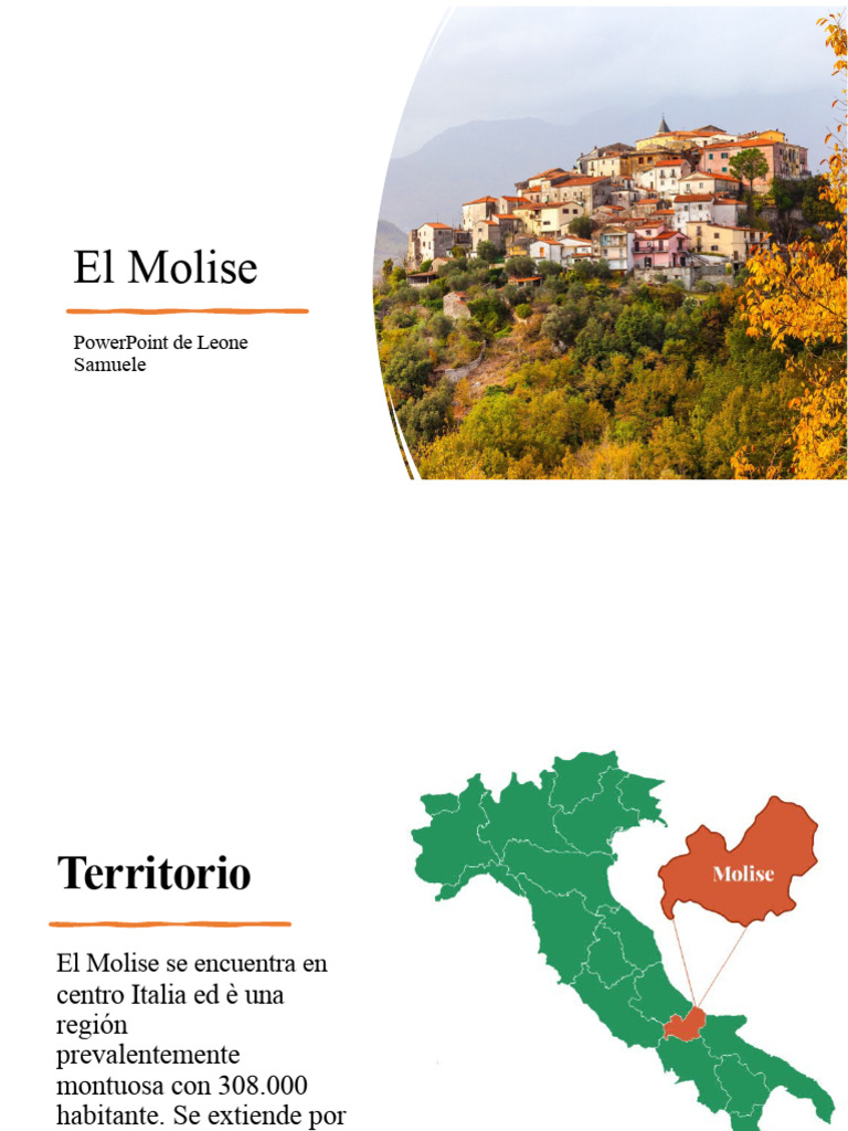 Presentación Sobre Molise | PDF