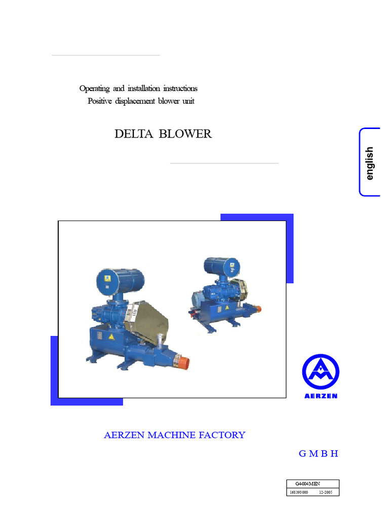 Delta Blower Installation Instructions | PDF | Engines | Lubricant