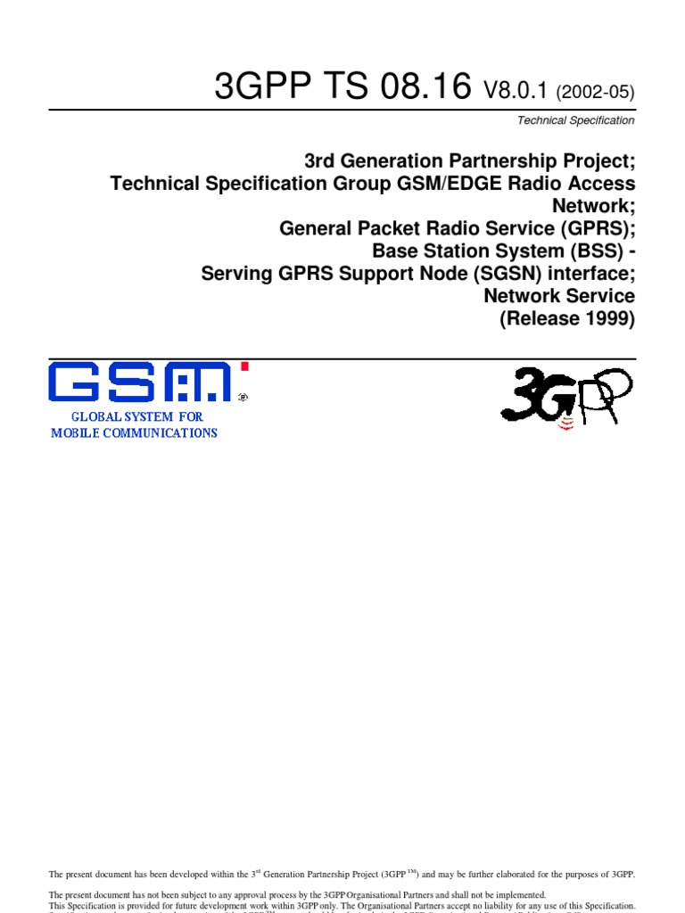 3GPP | PDF | 3 Gpp | Computer Network