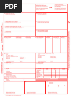 CMR Consignment Note Template | PDF