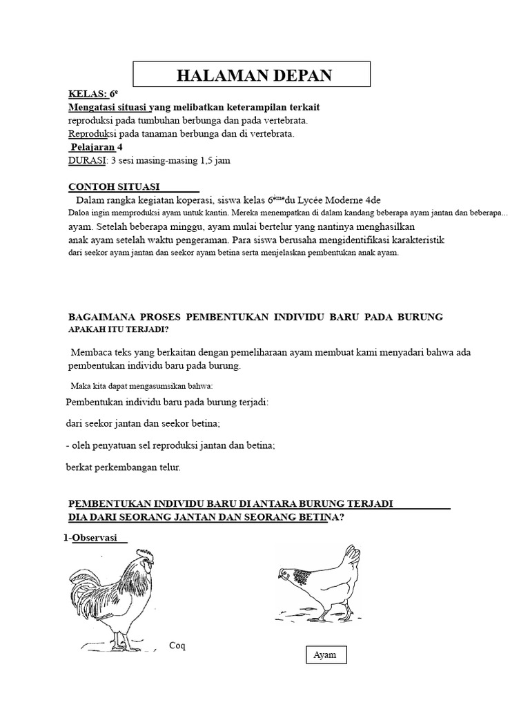 REPRODUKSI PADA BURUNG.pdf | PDF