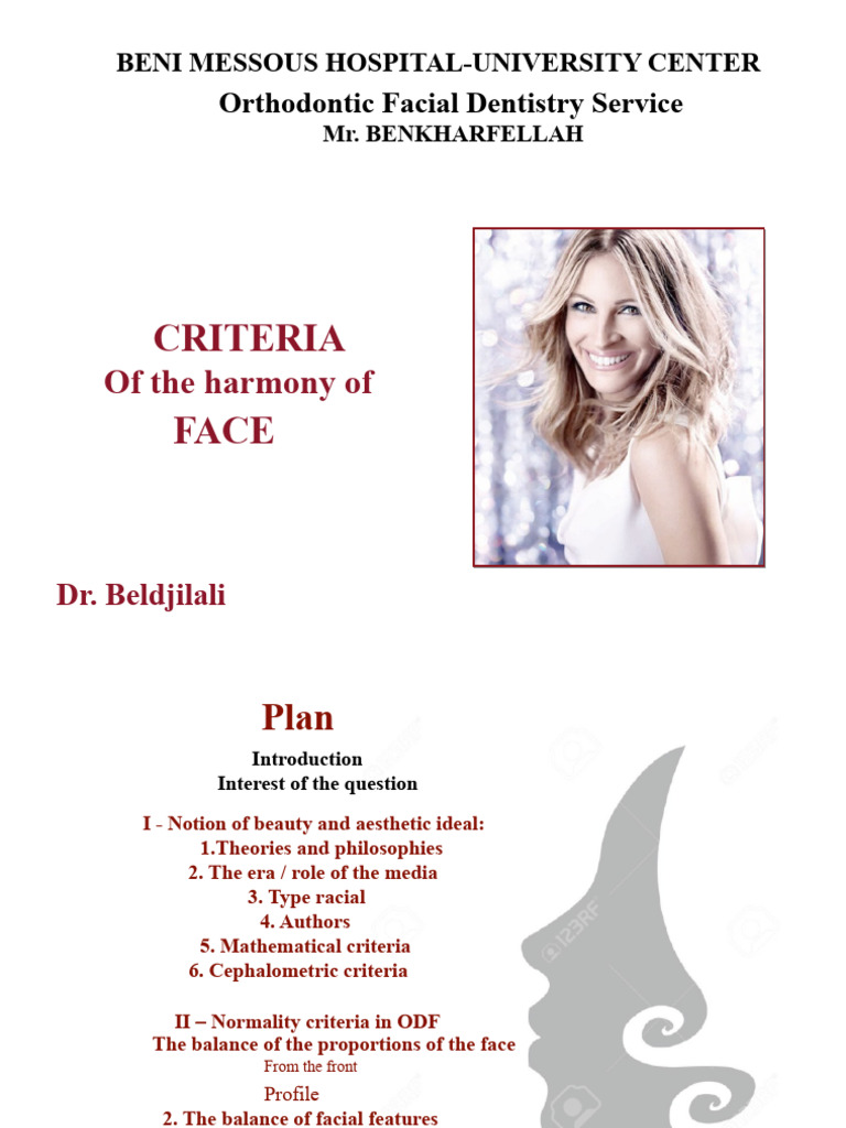 3-course face harmony PPT.pptx | PDF | Beauty | Aesthetics