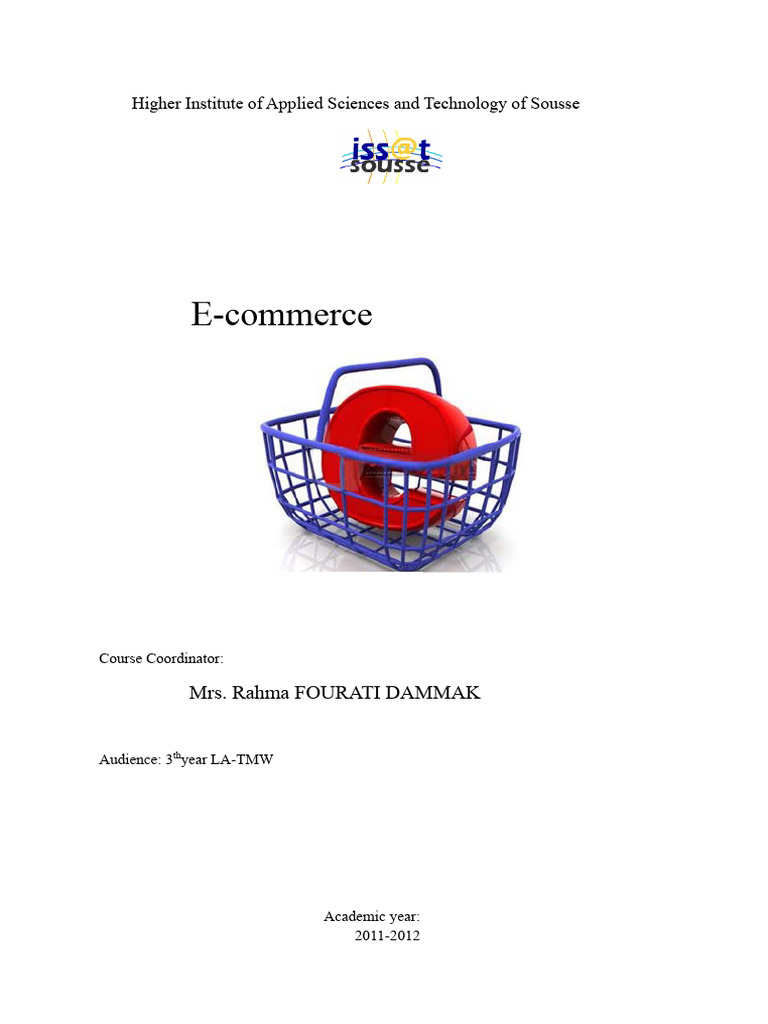 E-Commerce Course Overview and Design | PDF | Computer Network | World ...