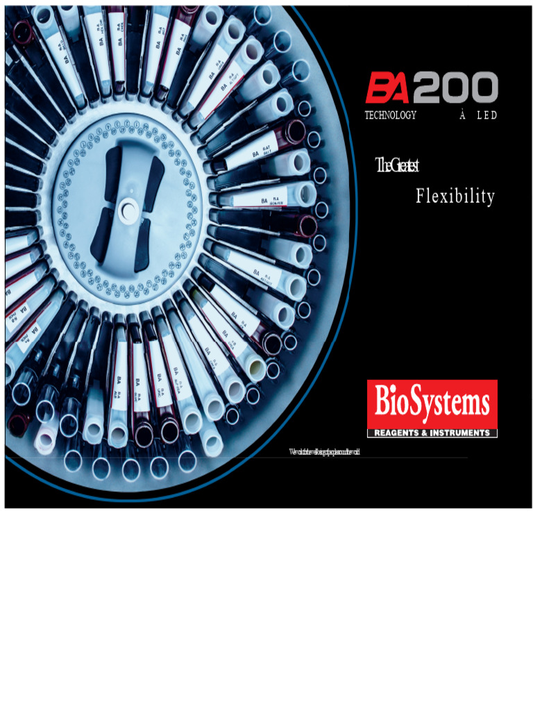 4 Biosystems BA200 Analyzer | PDF