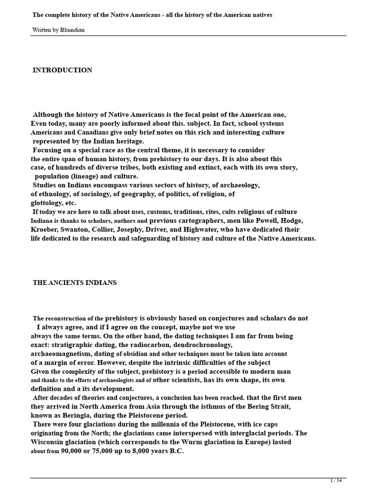 History of American Indians | PDF | Mesoamerica | Maya Civilization