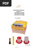 Egg Incubator User Manual PDF | PDF