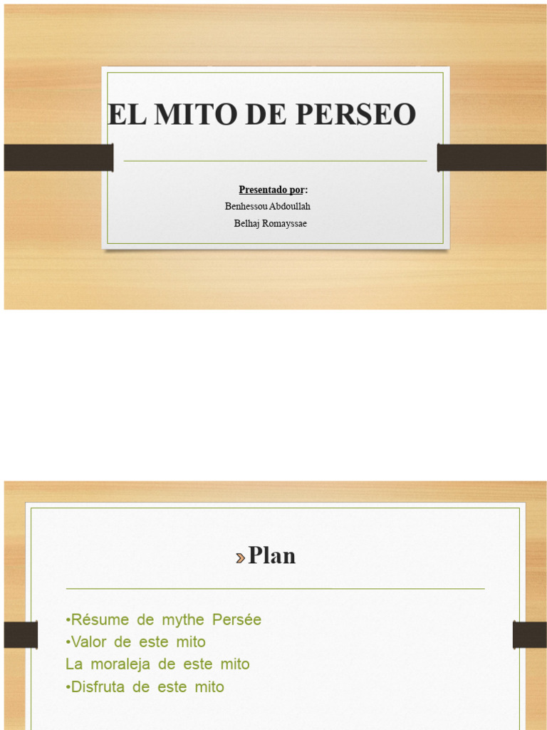 El Mito de Perseo | PDF