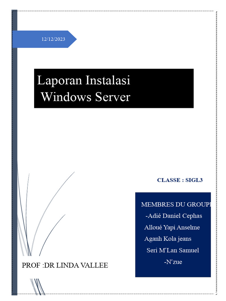 Laporan Windows Server | PDF