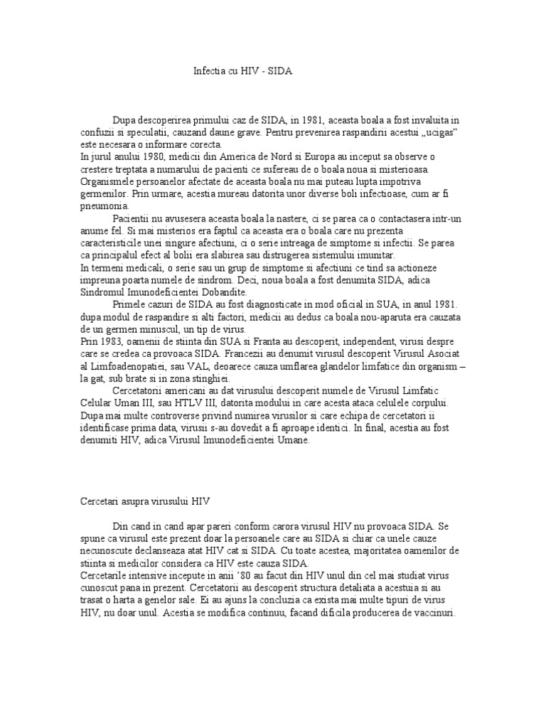 Hiv Sida | PDF
