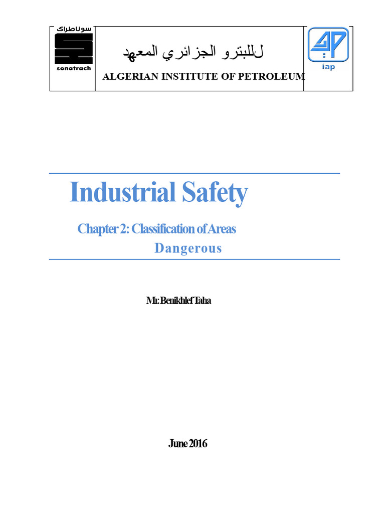 Chapter 2. Classification of Dangerous Areas PDF | PDF | Leak ...
