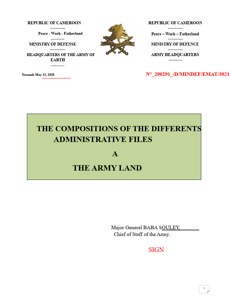 Army Administrative File Guidelines | PDF | Diploma | Memorandum