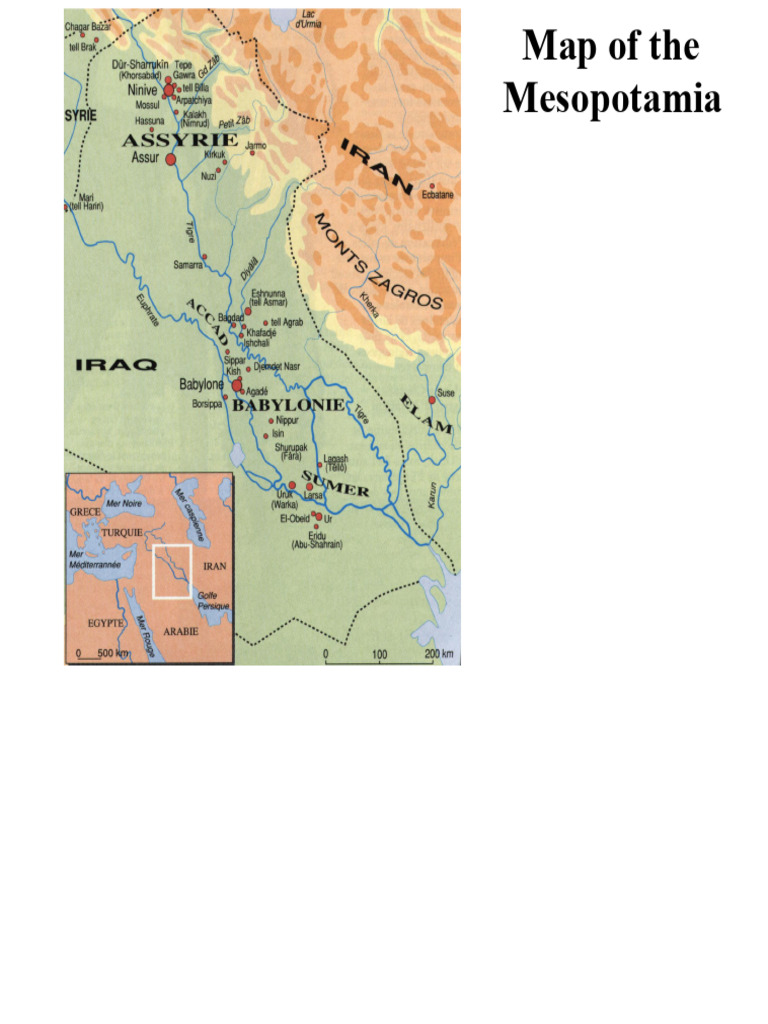 Characteristics of Mesopotamian Architecture (1000-650 BC) | PDF ...