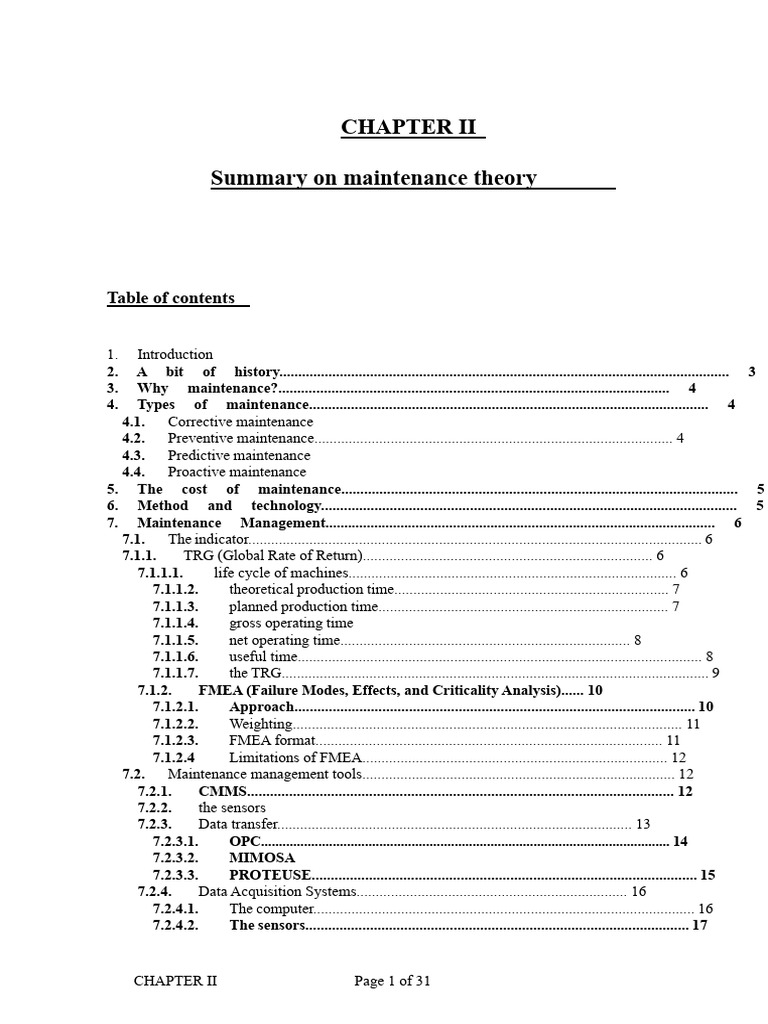 Summary On Maintenance Theory | PDF | Sql | Amplifier