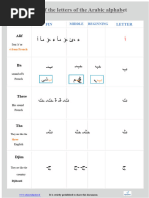 Sindhi Alphabet and Script Guide | PDF | Graphemes | Languages