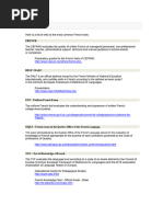 TEF Canada Exam Sample Exercises | PDF | Test (Assessment) | Cognition