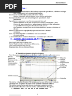 Essential Excel Vocabulary Terms | PDF