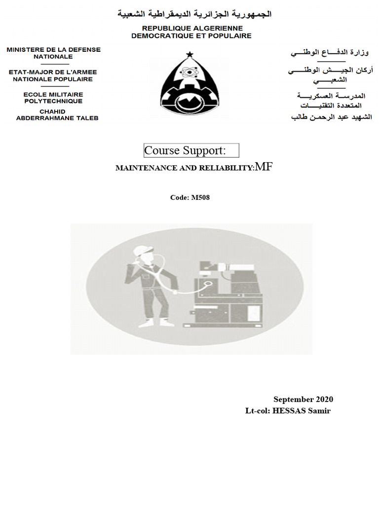 Maintenance and Reliability Management Guide | PDF | Reliability ...