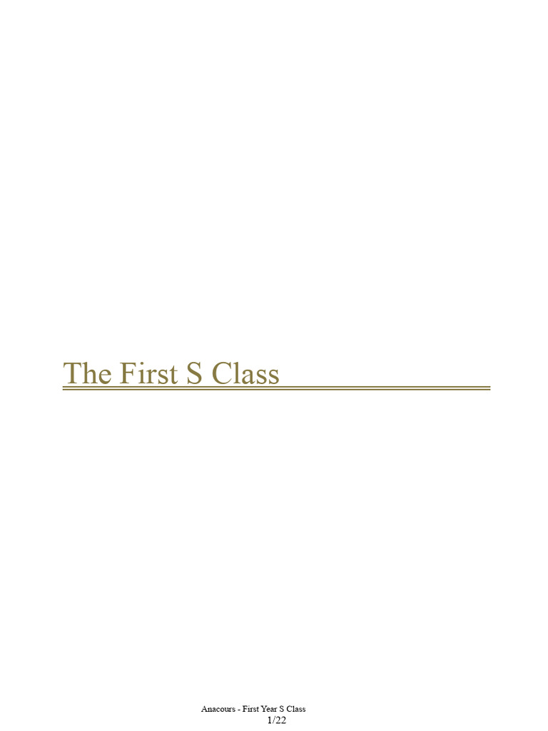 1st year S class program.pdf | PDF | Plate Tectonics | Euclidean Vector