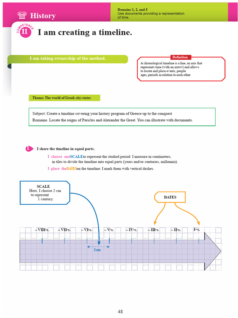 6th Skill I Create a Timeline | PDF | Roman Empire | Classical Antiquity