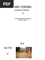 Yoruba Alphabet with Word Examples | PDF