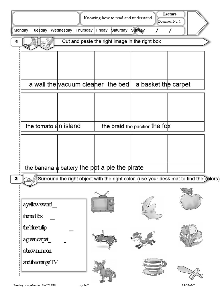 FILE Comprehension Reading2018 Hippo PDF | PDF