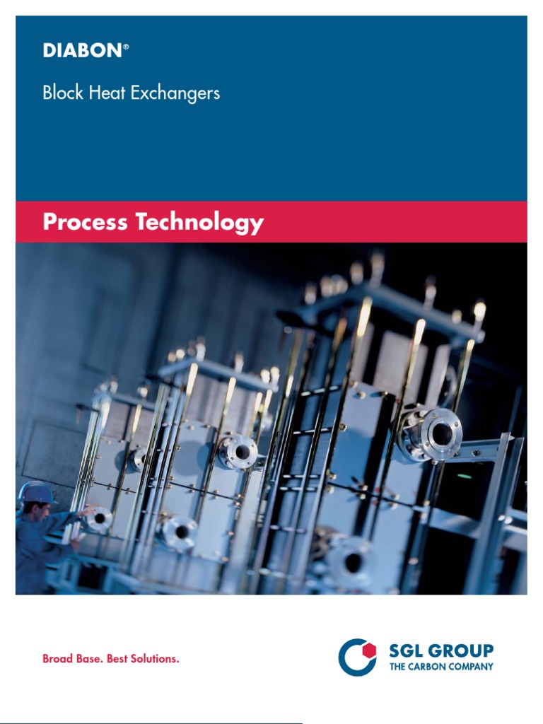 SGL PT Brochure Graphite Block Heat Exchangers | PDF | Heat Exchanger ...