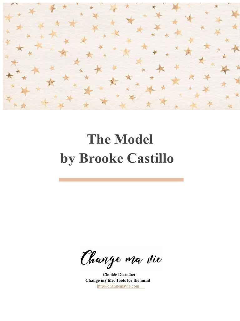 Change My Life Brooke Model PDF | PDF | Thought | Emotions