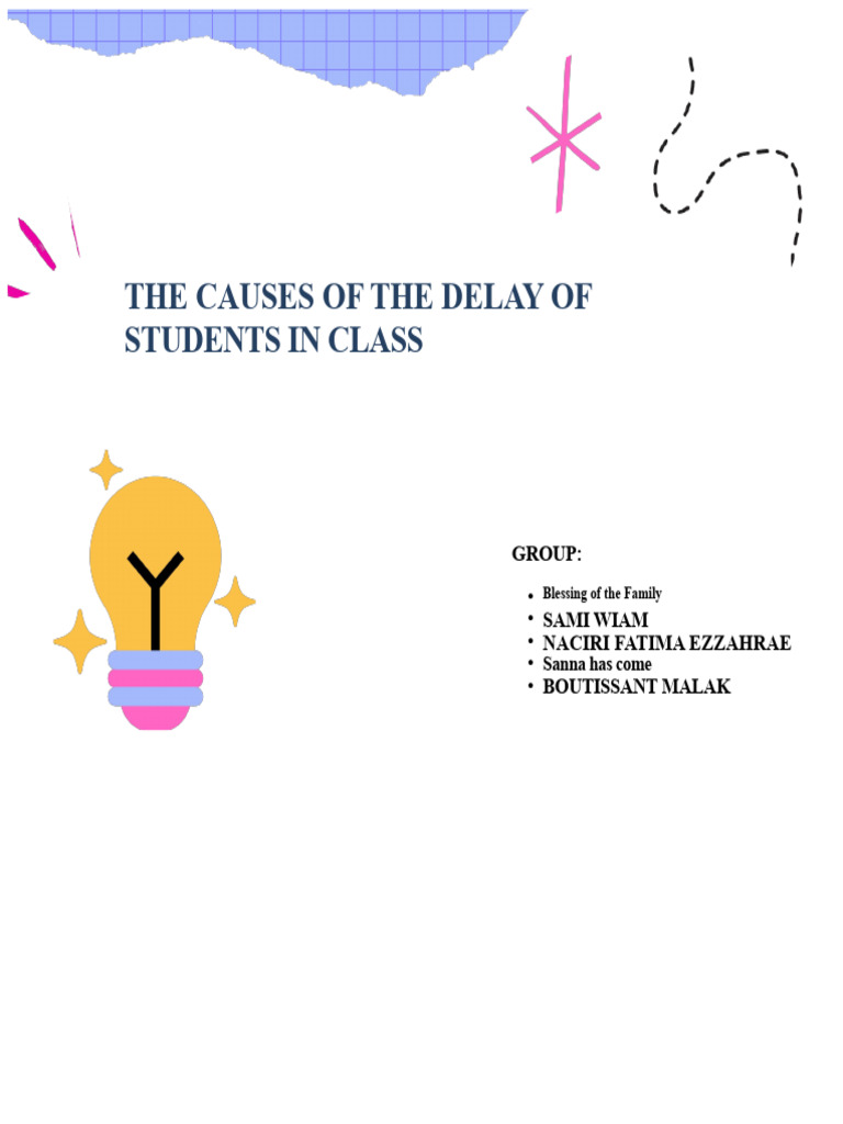 The Causes of Students' Delays | PDF | Sleep Deprivation | Sleep