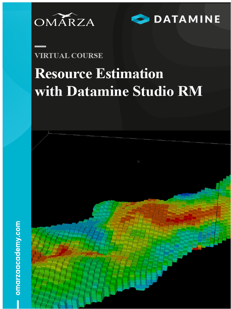 Resource Estimation With Datamine Studio RM | PDF | Applied Mathematics