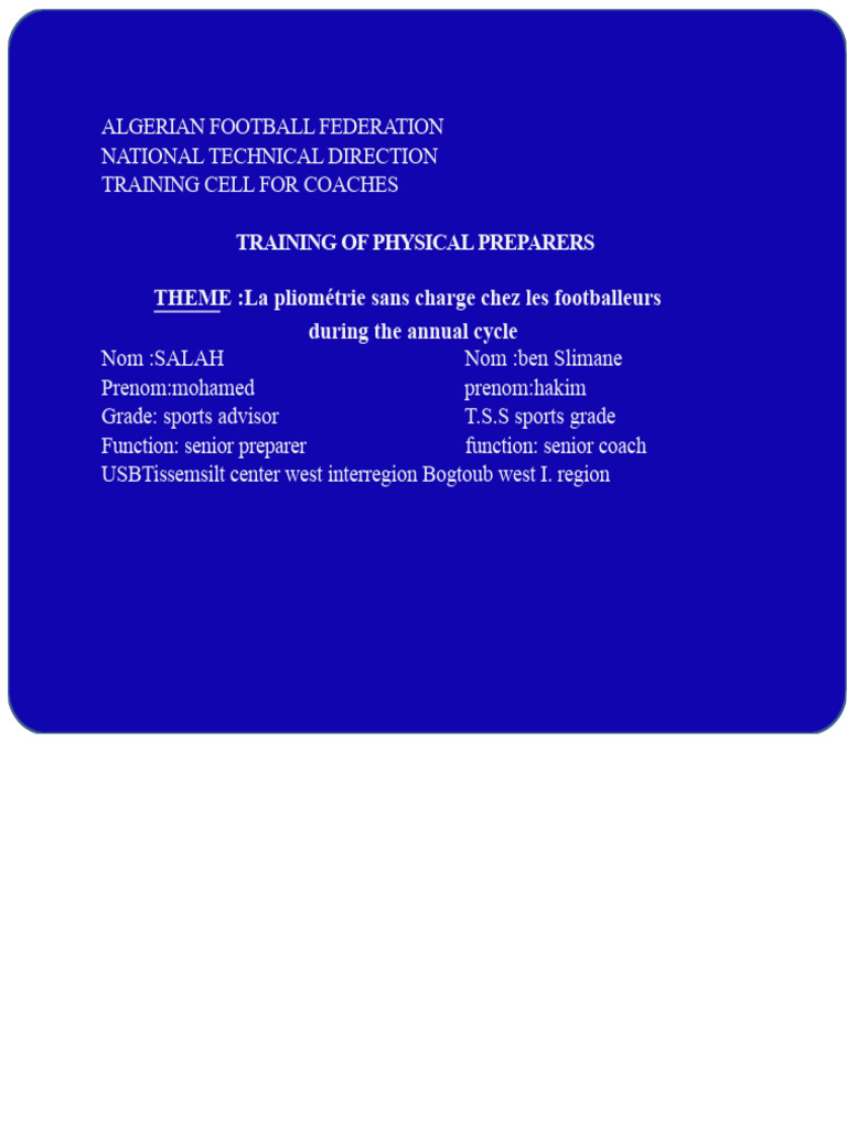Development of Plyometrics PDF | PDF | Strength Training | Skeletal Muscle