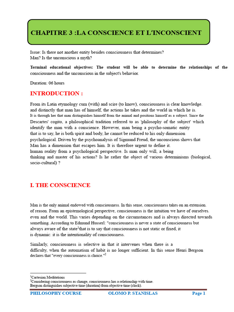 ob_59507a_3-the-consciousness-and-the-unconscious.pdf | PDF | Unconscious Mind | Consciousness