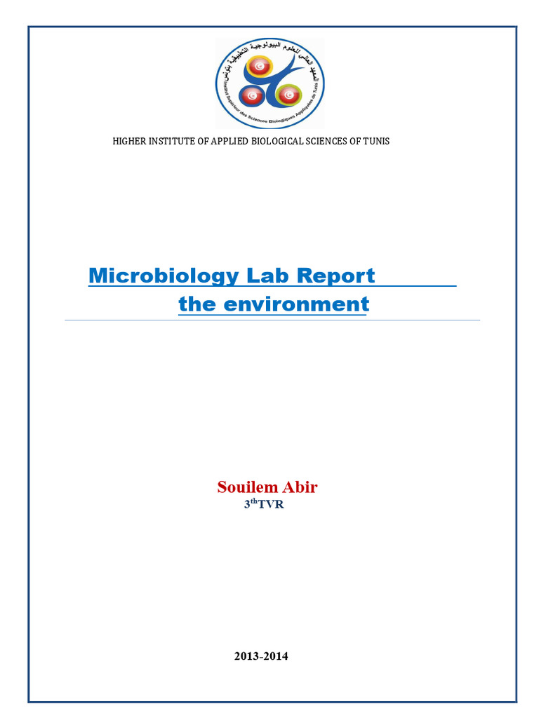 Microbiology Lab Report | PDF | Gel Electrophoresis | Polymerase Chain ...