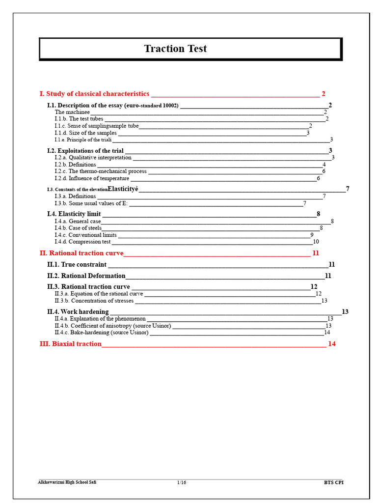 Tensile Test.pdf | PDF | Deformation (Engineering) | Elasticity (Physics)