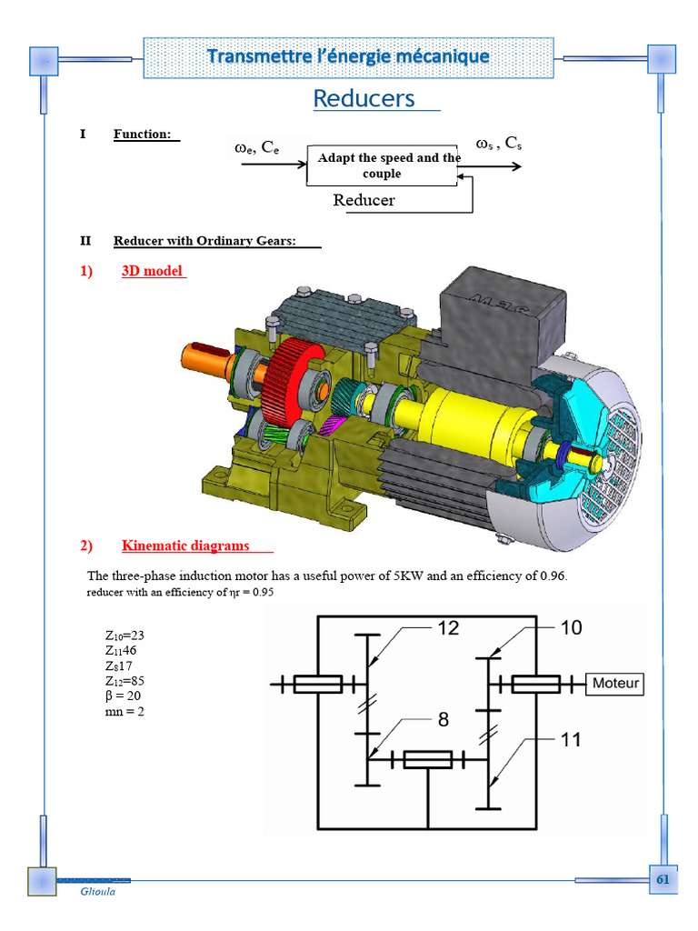 Transmit With Speed Reduction Modifiers | PDF | Mechanical Engineering ...