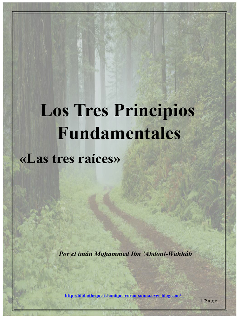 Tres Principios Fundamentales del Islam | PDF | Alá | Mahoma