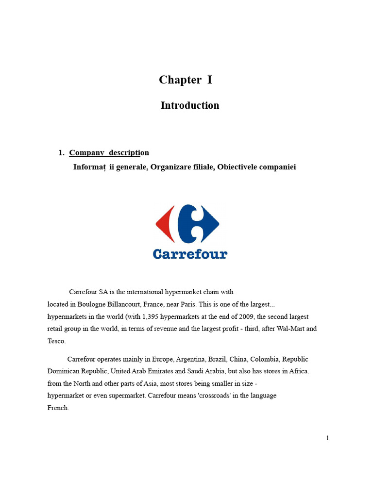 Logistics and Supply Chain Carrefour | PDF | Drink | Warehouse