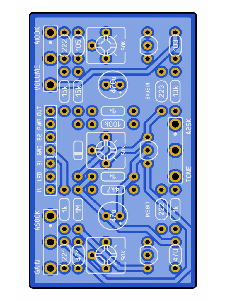 Wampler Plexi-Drive Schematic PCBWay Community | PDF