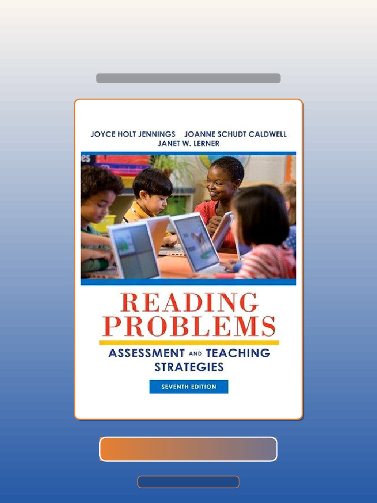 Test Bank of Reading Problems Assessment and Teaching Strategies eBook ...