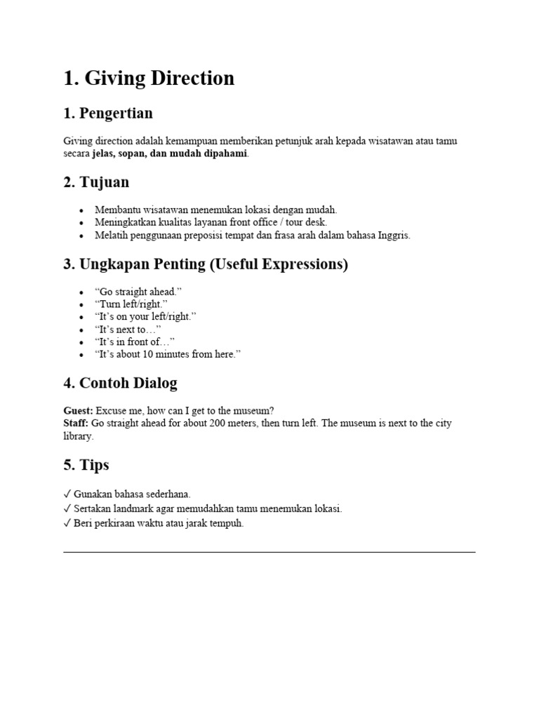 English For Tourism | PDF