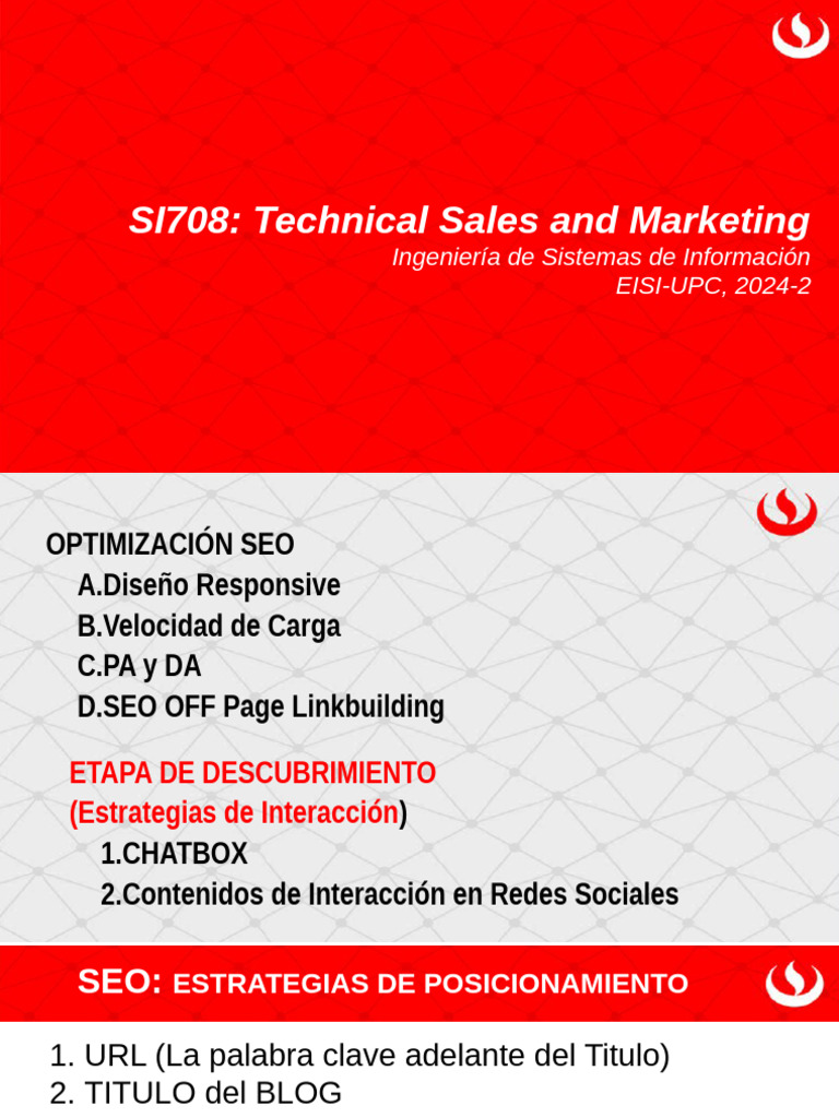 SEM11 Technical Sales and Marketing - 2025-1 | PDF | Red mundial ...