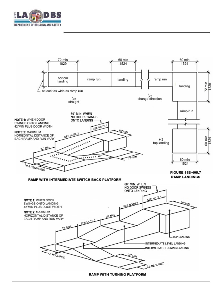 Accessibility Details For Ramps Stairs Elevators | PDF | Stairs | Elevator