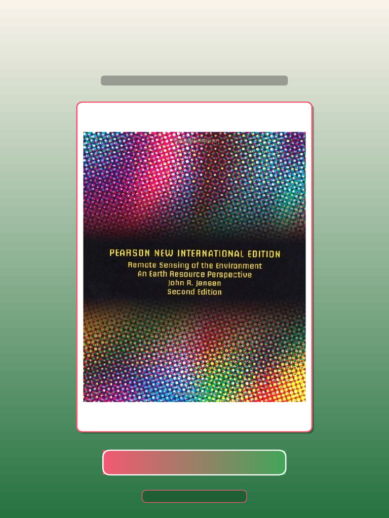 Test Bank of Remote Sensing of the Environment an Earth Resource ...