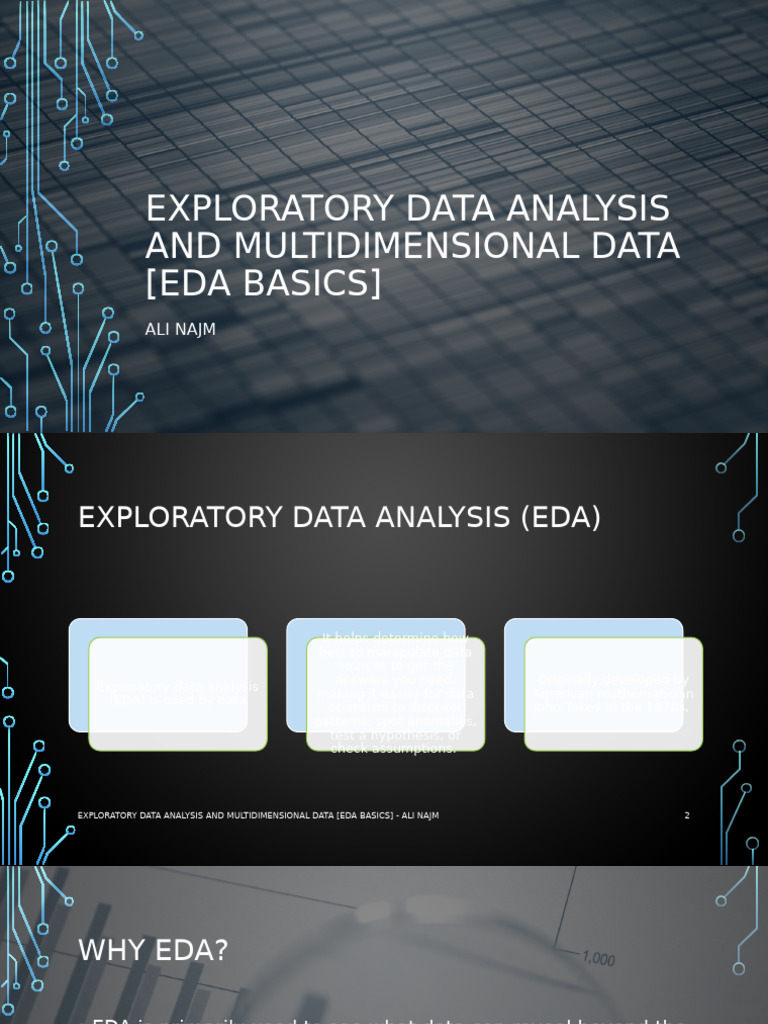 Lecture 04 - Exploratory Data Analysis - EDA (Basics) | PDF | Data Analysis | Mode (Statistics)